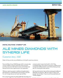 ALE mines diamonds with Synergi Life