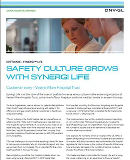 Vestre Viken Hospital Trust uses Synergi Life for QHSE